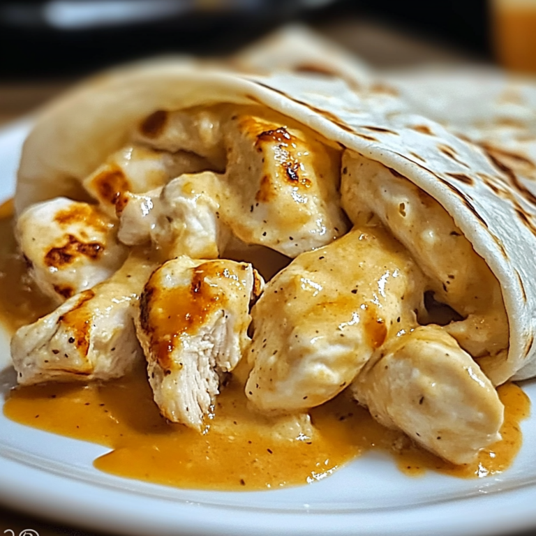 Cheesy Garlic Chicken Wraps – the chef choices