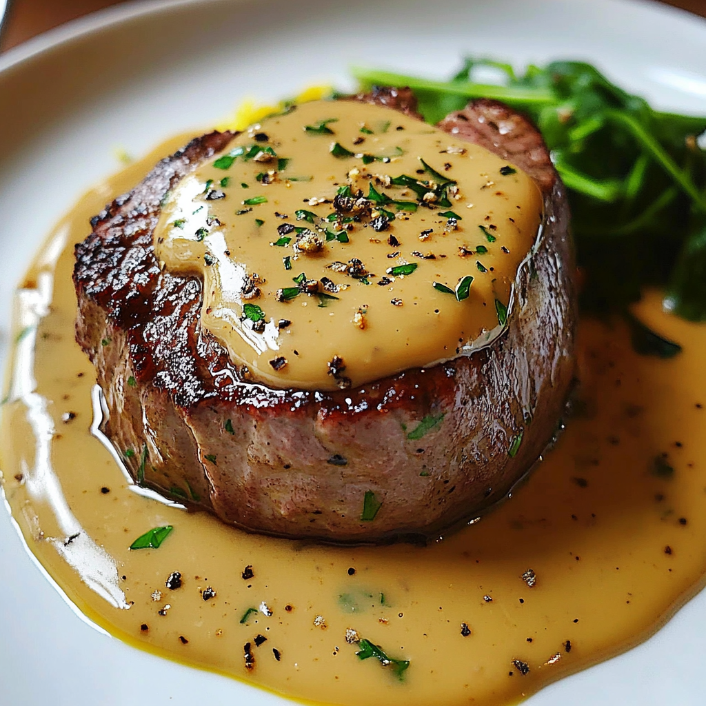 Filet Mignon with Mustard Sauce – the chef choices