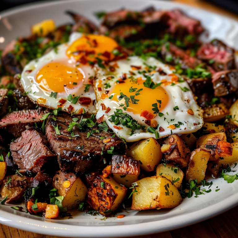 Steak Egg Potato Hash Recipe – the chef choices