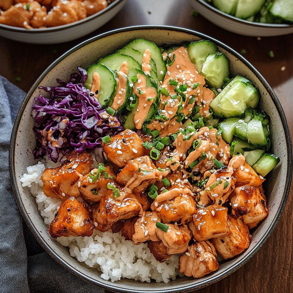 Bang Bang Chicken Bowls – the chef choices