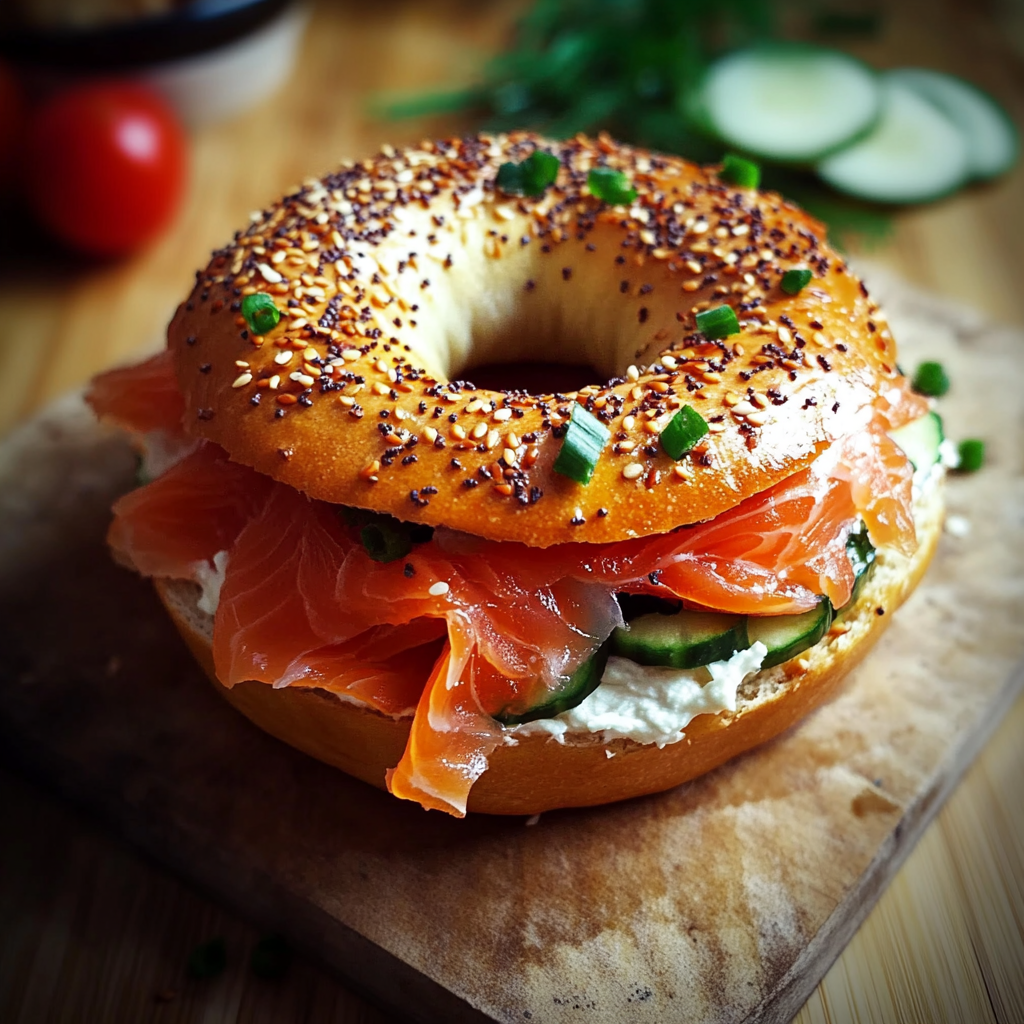Smoked Salmon Bagel Recipe – the chef choices