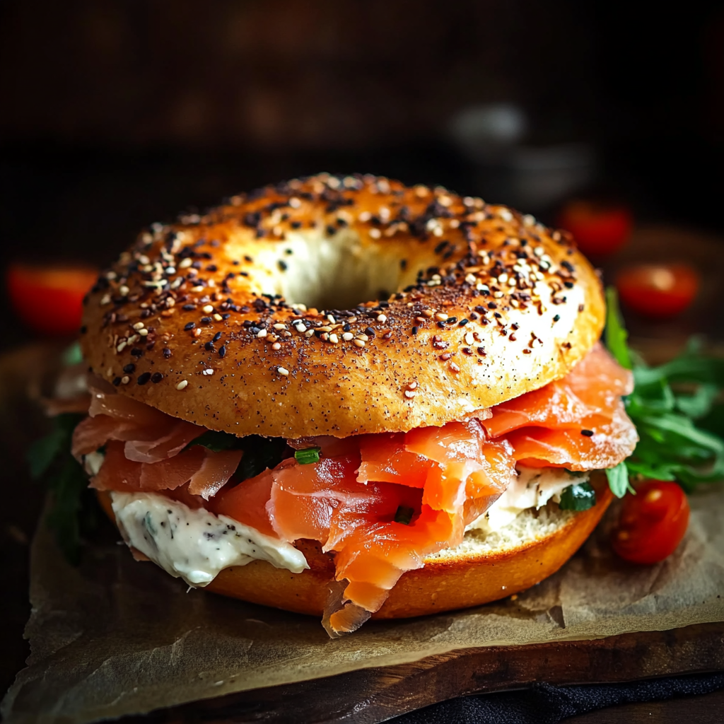 Smoked Salmon Bagel Recipe – the chef choices