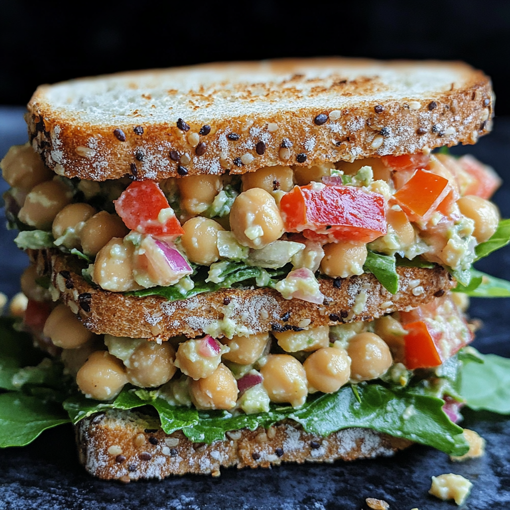 Chickpea Salad Sandwich – the chef choices