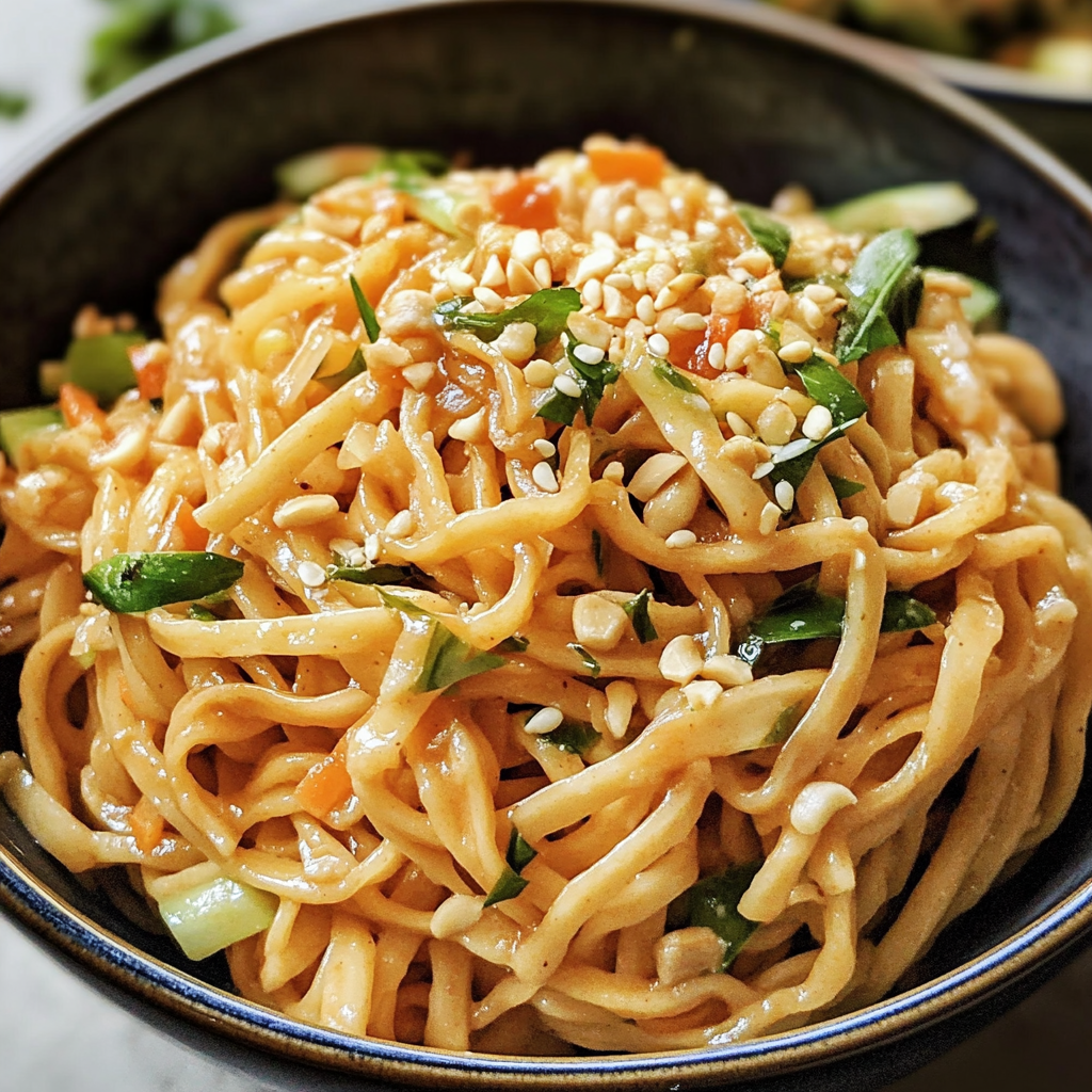 Peanut Noodles – the chef choices